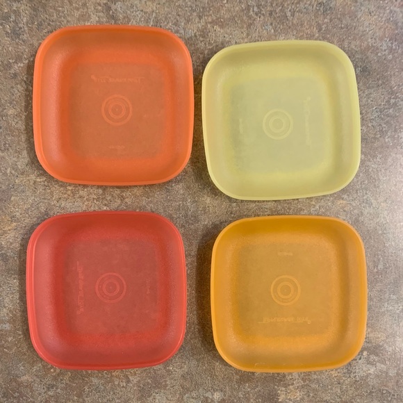 Tupperware | Toys | Vintage Tupperware Toys Play Plate 5216 Set Of Four ...